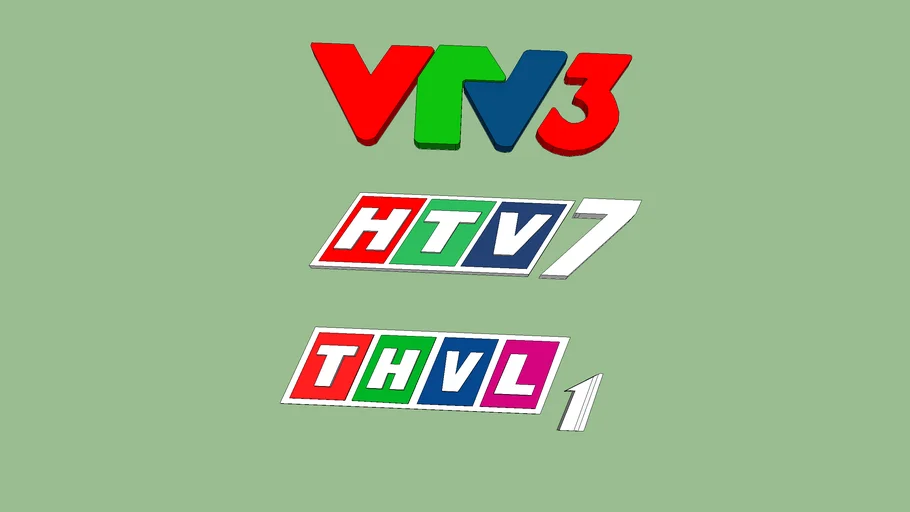 VTV3 - HTV7 - THVL1 | 3D Warehouse