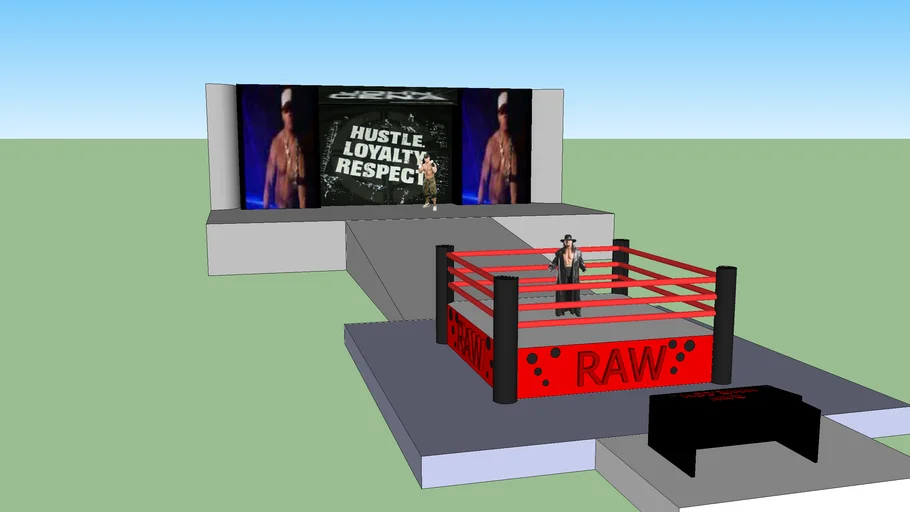 WWE Raw Ring | 3D Warehouse