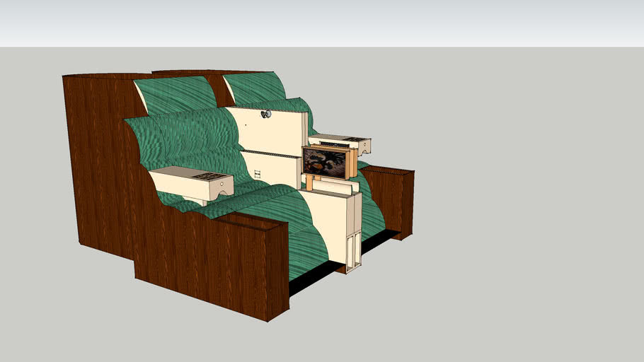 Airplane First Class Seat | 3D Warehouse