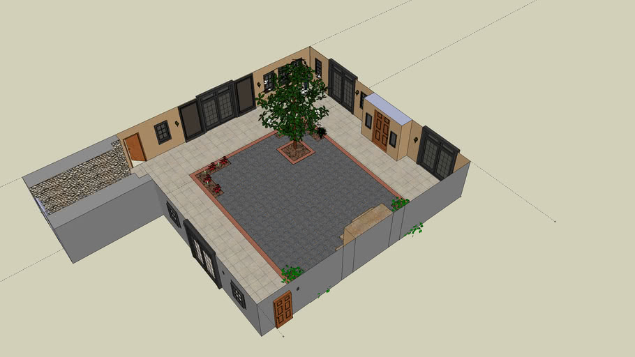 My Courtyard | 3D Warehouse