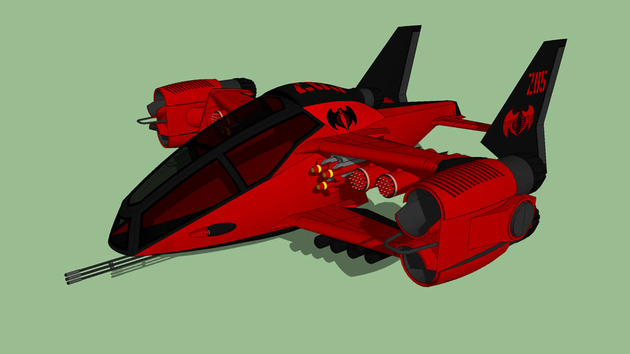 G.I. Joe Cobra Firebat II | 3D Warehouse