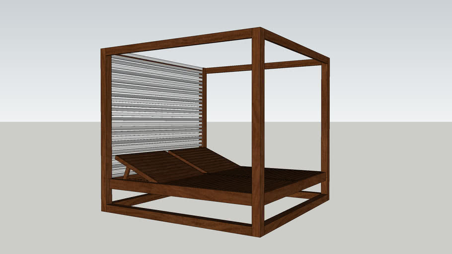 Sun Bed .skp | 3D Warehouse