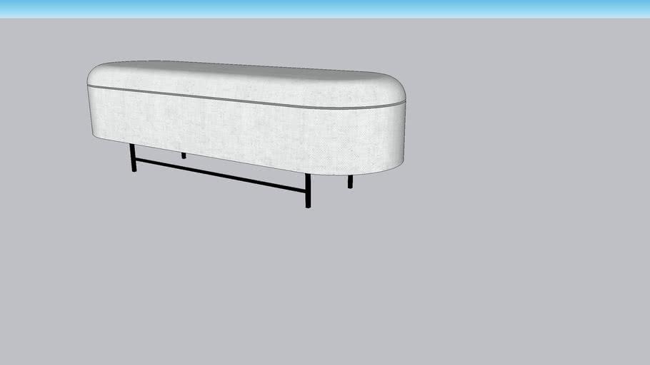 Storage Bench | 3D Warehouse