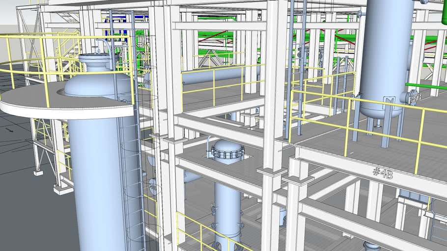 Planta modular | 3D Warehouse