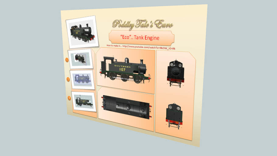 'Eco Tank Engine Kit'... 'With a Video Tutorial'.. 'Youtube!'... | 3D ...
