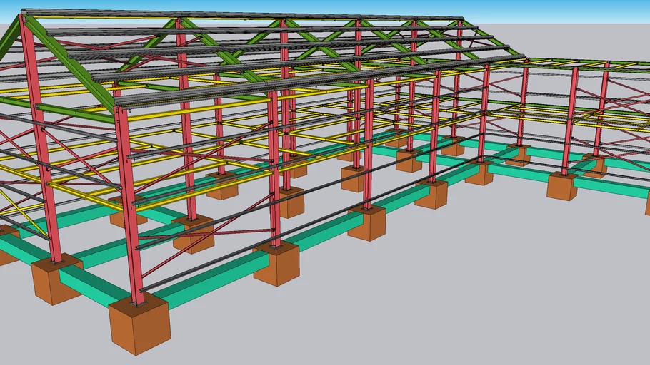 Factory with Offices: | 3D Warehouse