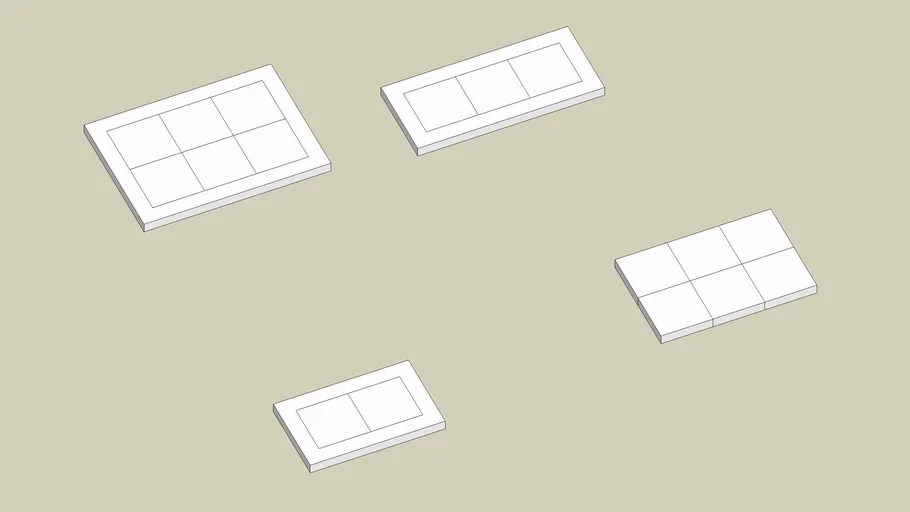 Monitor Arrays | 3D Warehouse