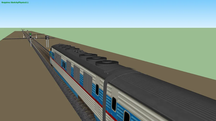 WORKING & CONTROLLABLE ER200 Diesel | 3D Warehouse