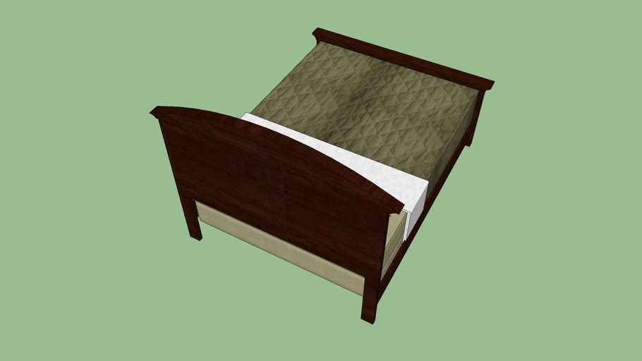 Queen Bed | 3D Warehouse
