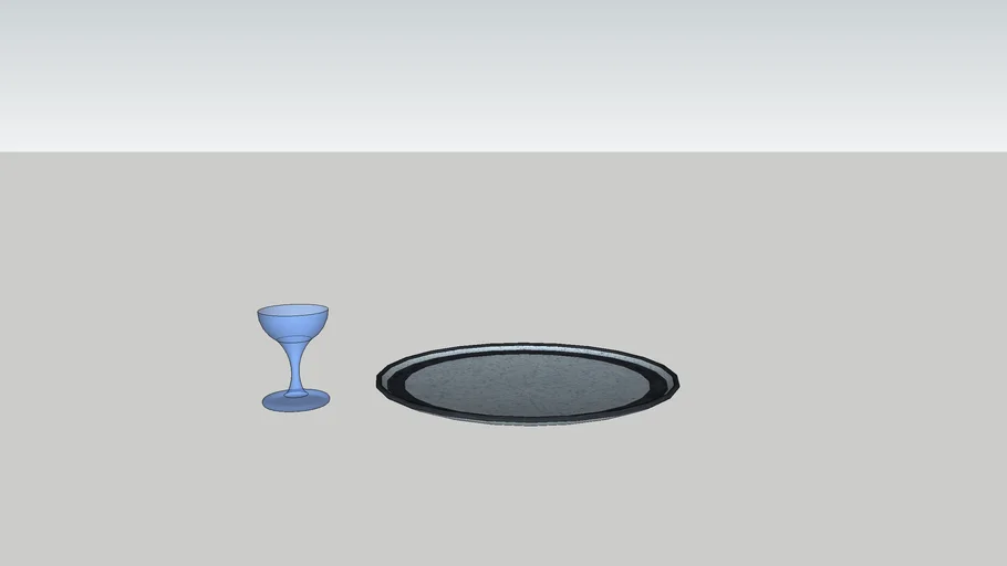 Glass and Plate | 3D Warehouse