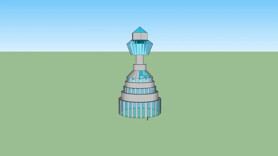 Futuristic Building | 3D Warehouse