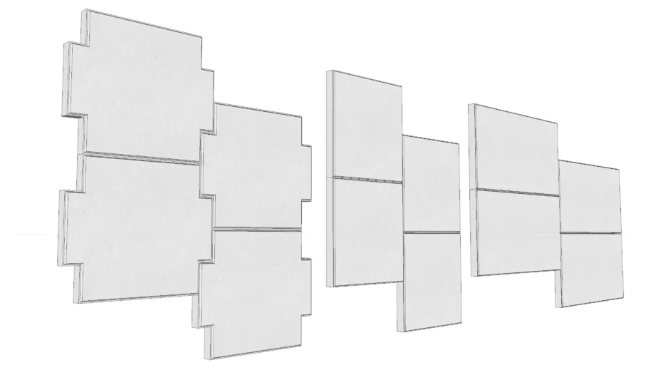 MSE Retaining Wall Panels | 3D Warehouse