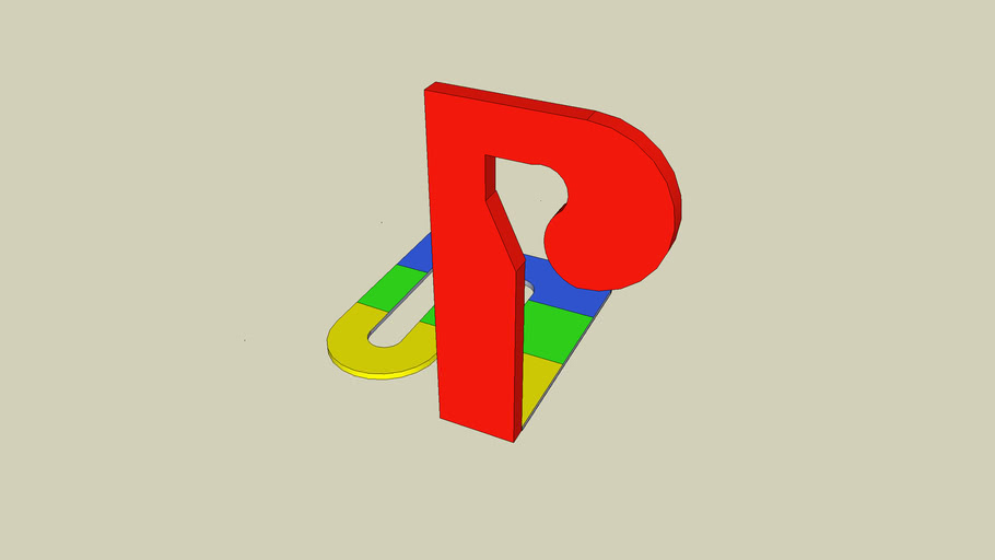 ps1 sign | 3D Warehouse