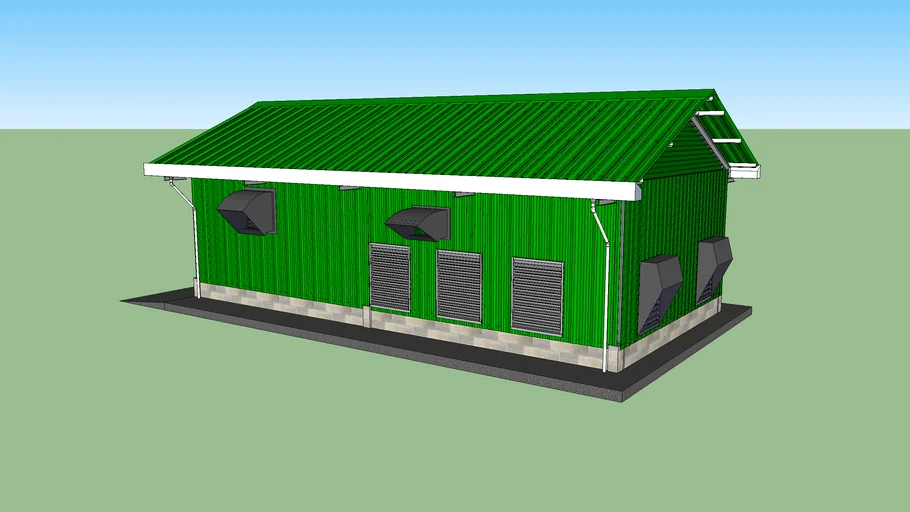 DIESEL GENERATOR HOUSE | 3D Warehouse