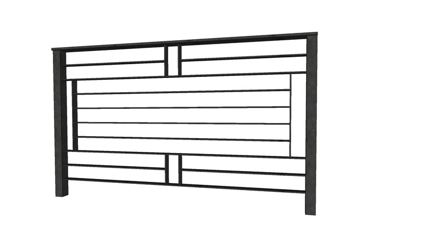 Modern Railing | 3D Warehouse
