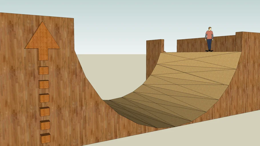 half pipe | 3D Warehouse