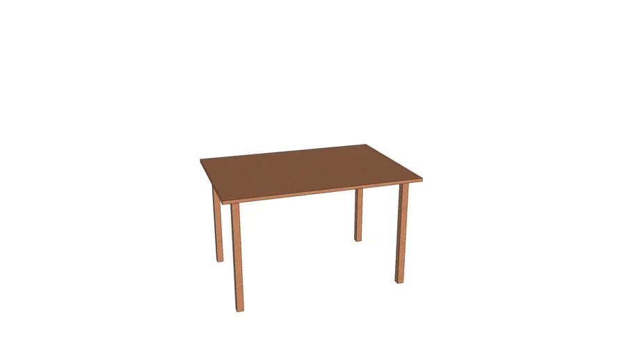 42x60 dining table | 3D Warehouse