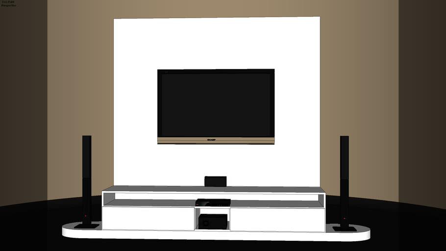 TV panel | 3D Warehouse