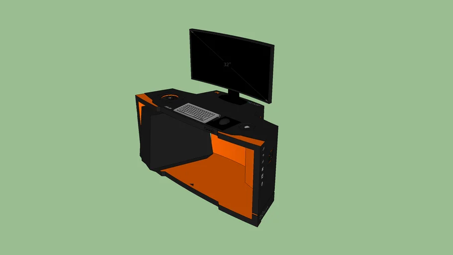 Gaming Desk D5 | 3D Warehouse