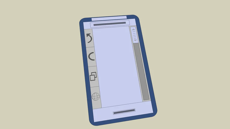 my new touch mobile design | 3D Warehouse