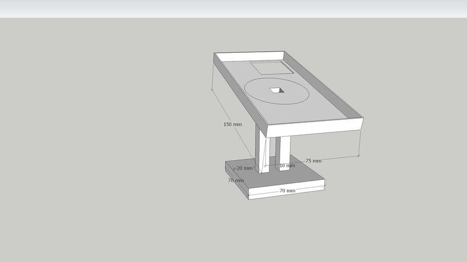 phone stand design | 3D Warehouse