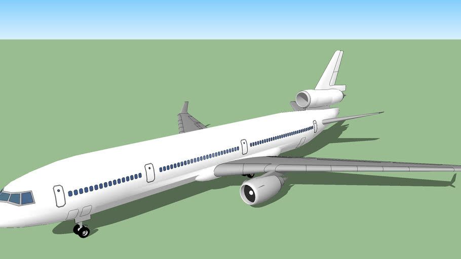 Template - McDonnell Douglas MD-11/MD-11ER | 3D Warehouse