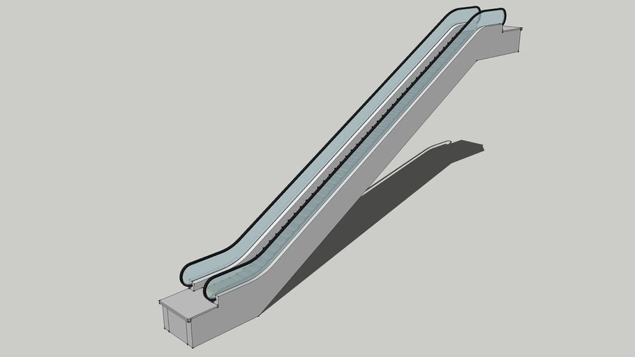 Escalator_W1000xH7000mm | 3D Warehouse