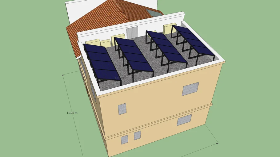 Solar house | 3D Warehouse