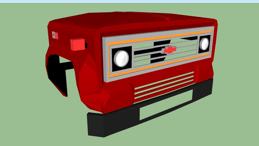 1980 Chevy C50 Front Clip V2 | 3D Warehouse