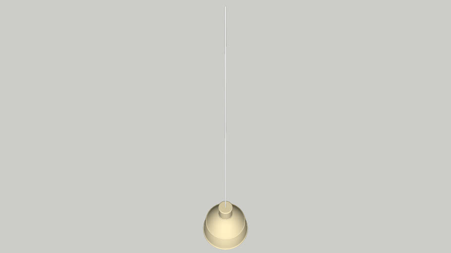 Unfold pendant lamp - by Muuto - designed by Form Us With Love | 3D ...