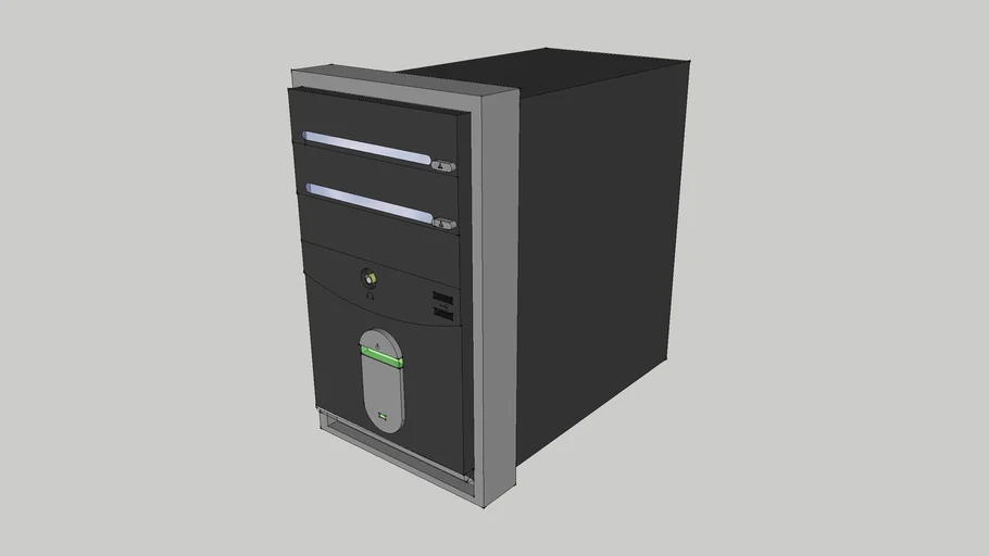 computer (compaq) | 3D Warehouse