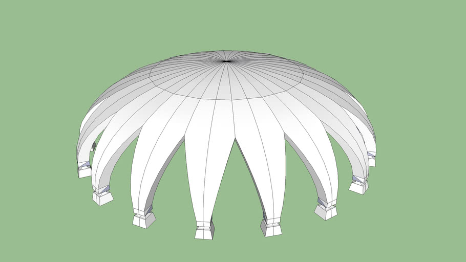 futuristic dome | 3D Warehouse