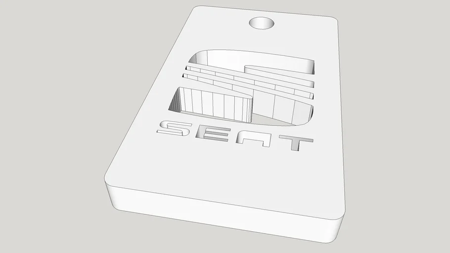 SEAT LOGO KEYCHAIN | 3D Warehouse