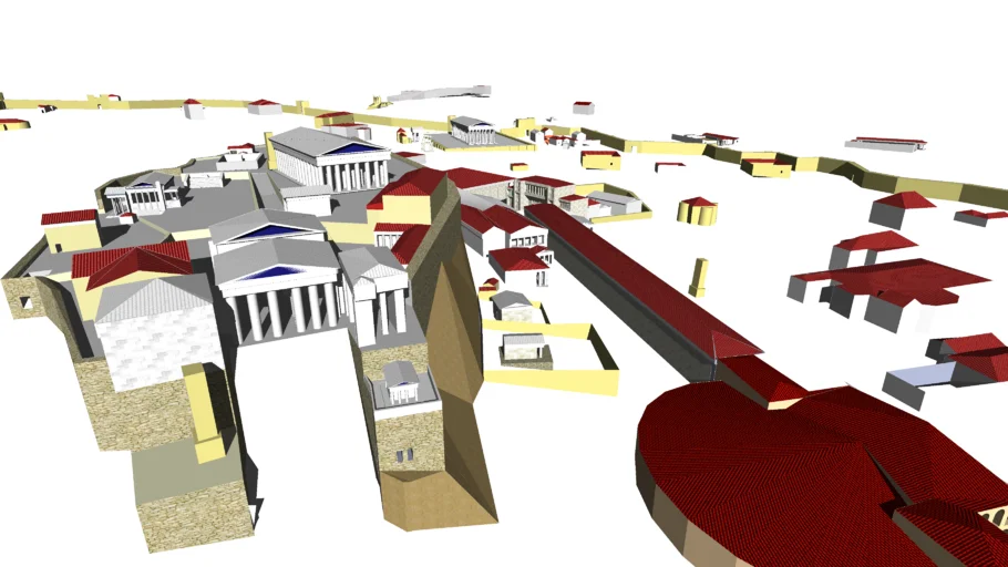 Ancient Athens (part 1) | 3D Warehouse
