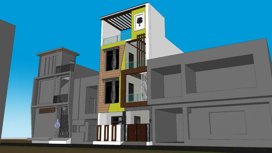 house elevation | 3D Warehouse