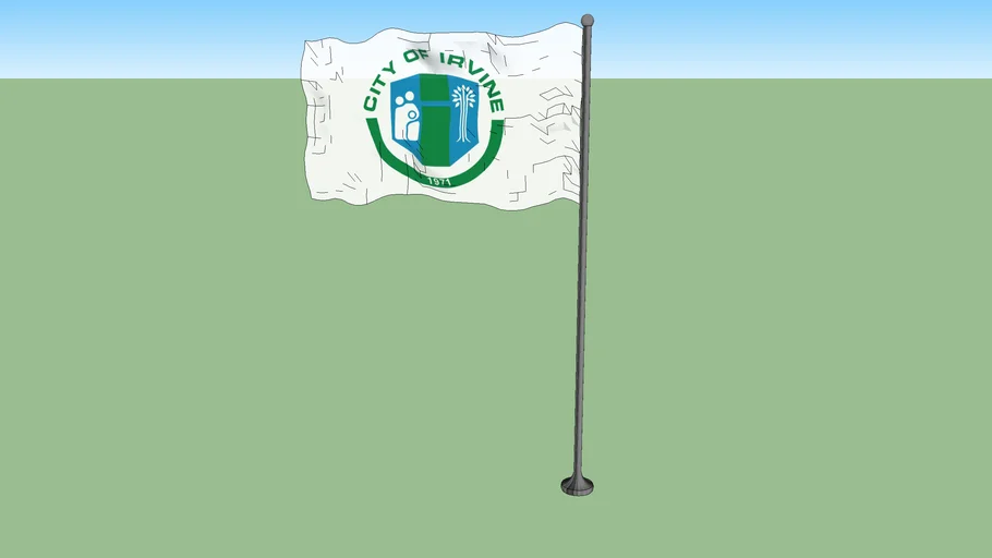Flag of Irvine | 3D Warehouse