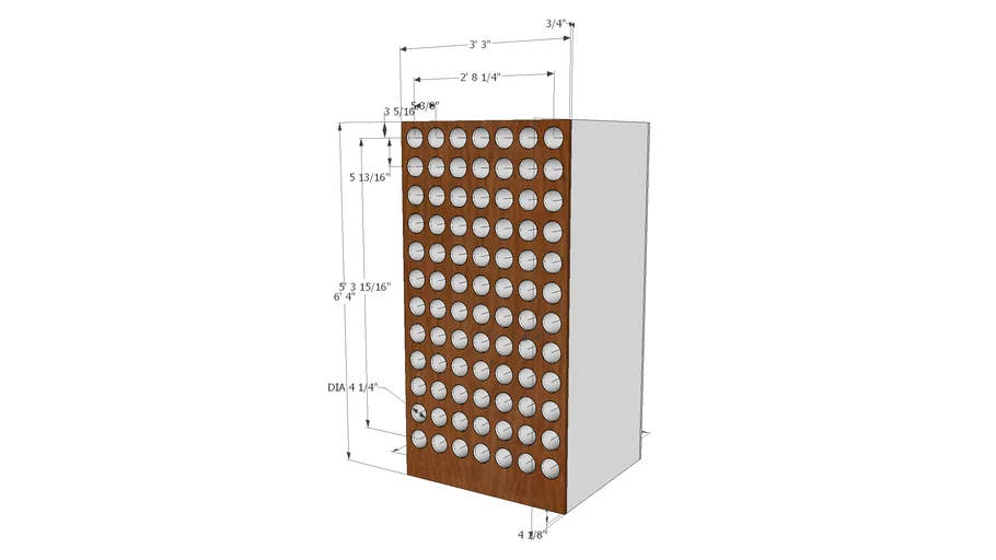 Plans Storage Unit | 3D Warehouse