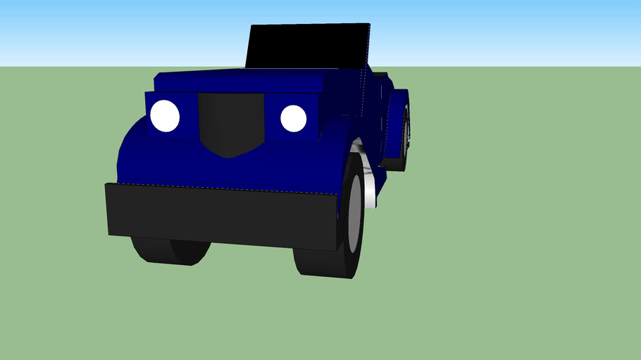 citroen traction 11cv avante legre roadster | 3D Warehouse