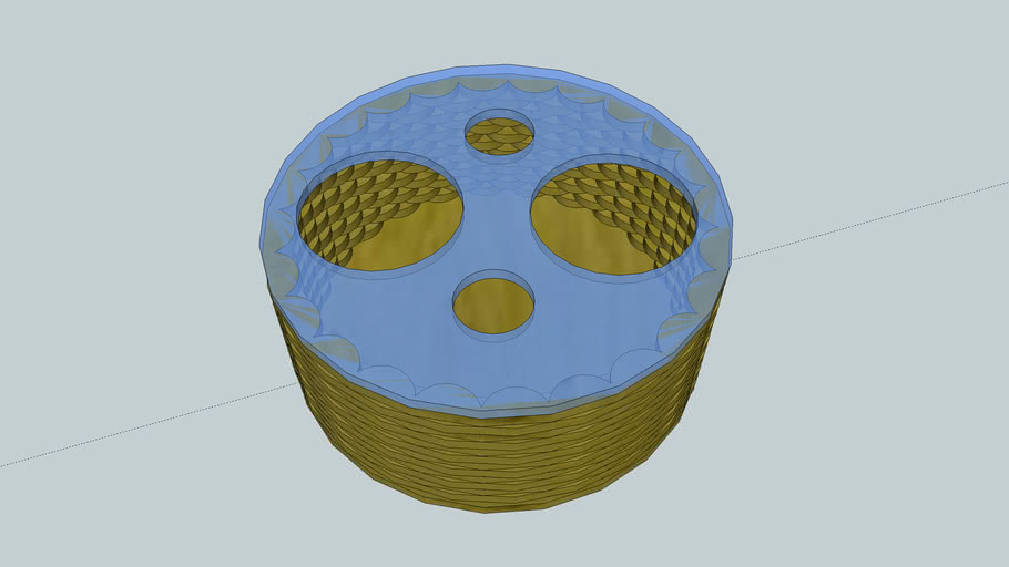 Commodore spare tyre sub box | 3D Warehouse