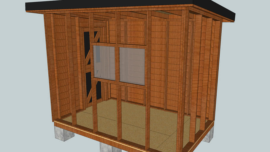 Detailed shed | 3D Warehouse
