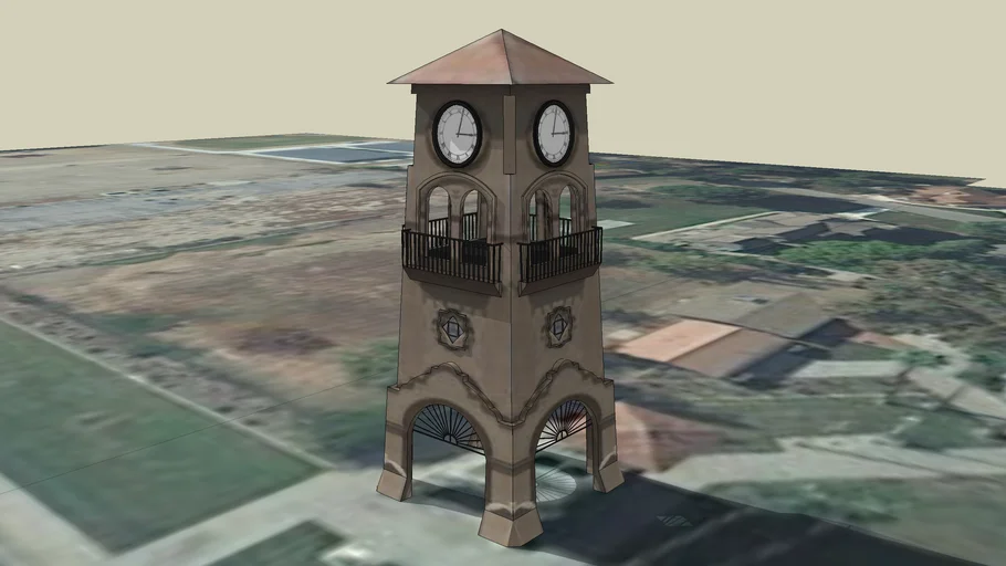 Beale Memorial Clock Tower | 3D Warehouse