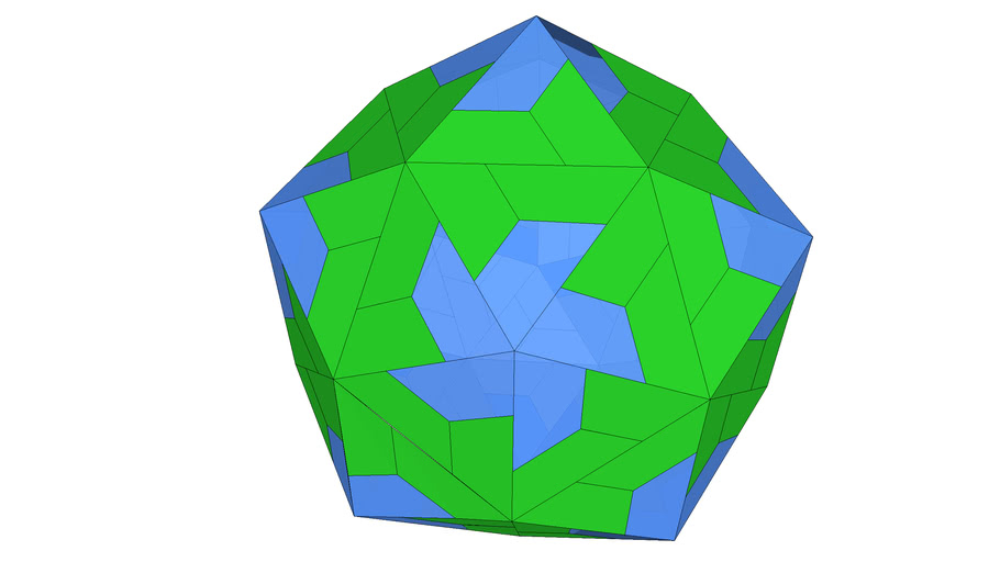 T3 Virus with an Icosahedron caspid | 3D Warehouse