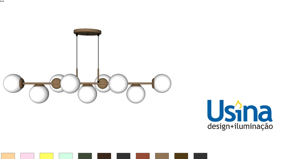 16820+9+PENDENTE+MOUSSE USINA DESIGN | 3D Warehouse