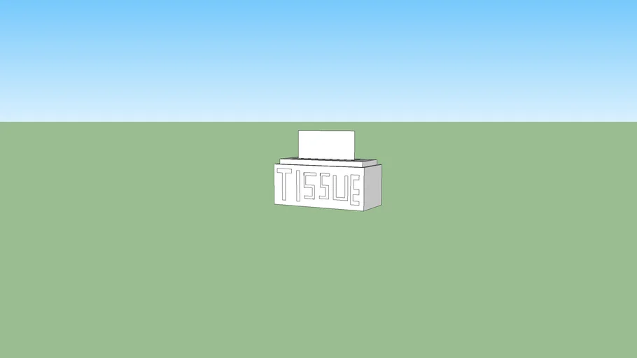 tissue box | 3D Warehouse