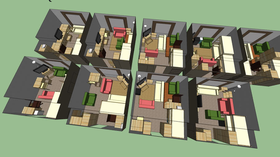 Dorm Room Possibilities | 3D Warehouse