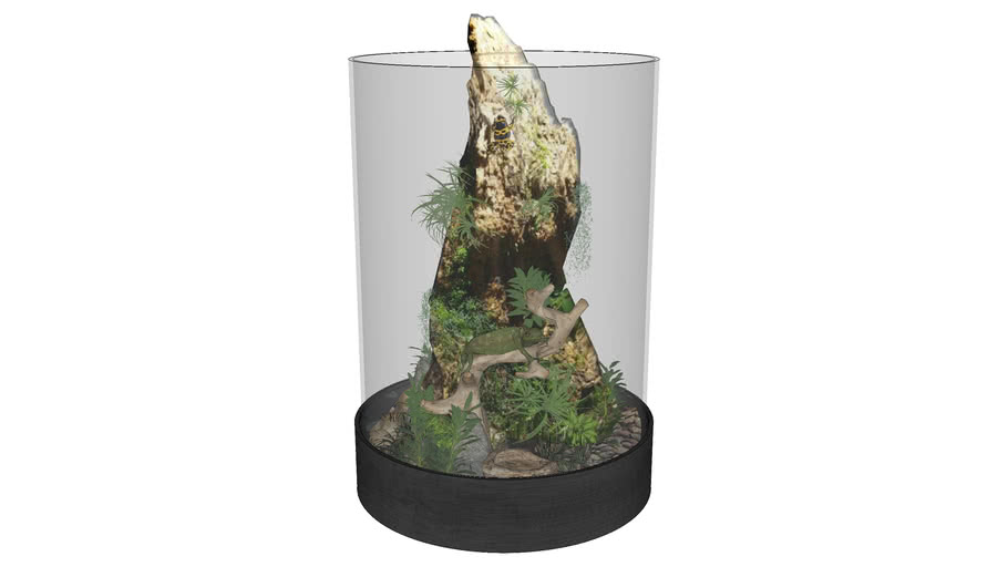 Terrarium Vivarium Model by Pooh | 3D Warehouse