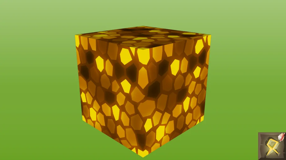 Glowstone Block | 3D Warehouse