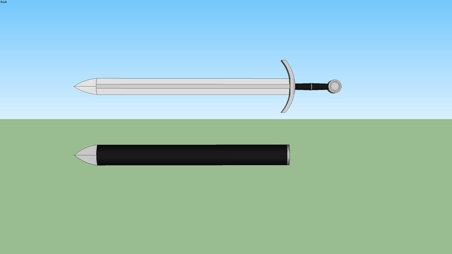 Simple Sword | 3D Warehouse