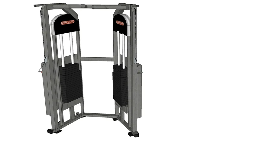 Dual Adjustable Pulley | 3D Warehouse