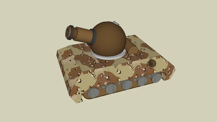 Desert tank | 3D Warehouse